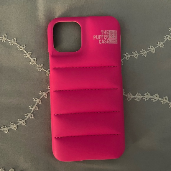 The Puffer Case | Cell Phones & Accessories | Iphone 1 Pro Hot Pink ...